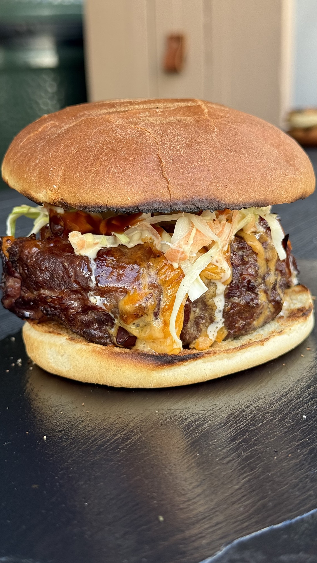 Pinwheel Bacon Burger - Pitmeesters Recept - Pitmeesters